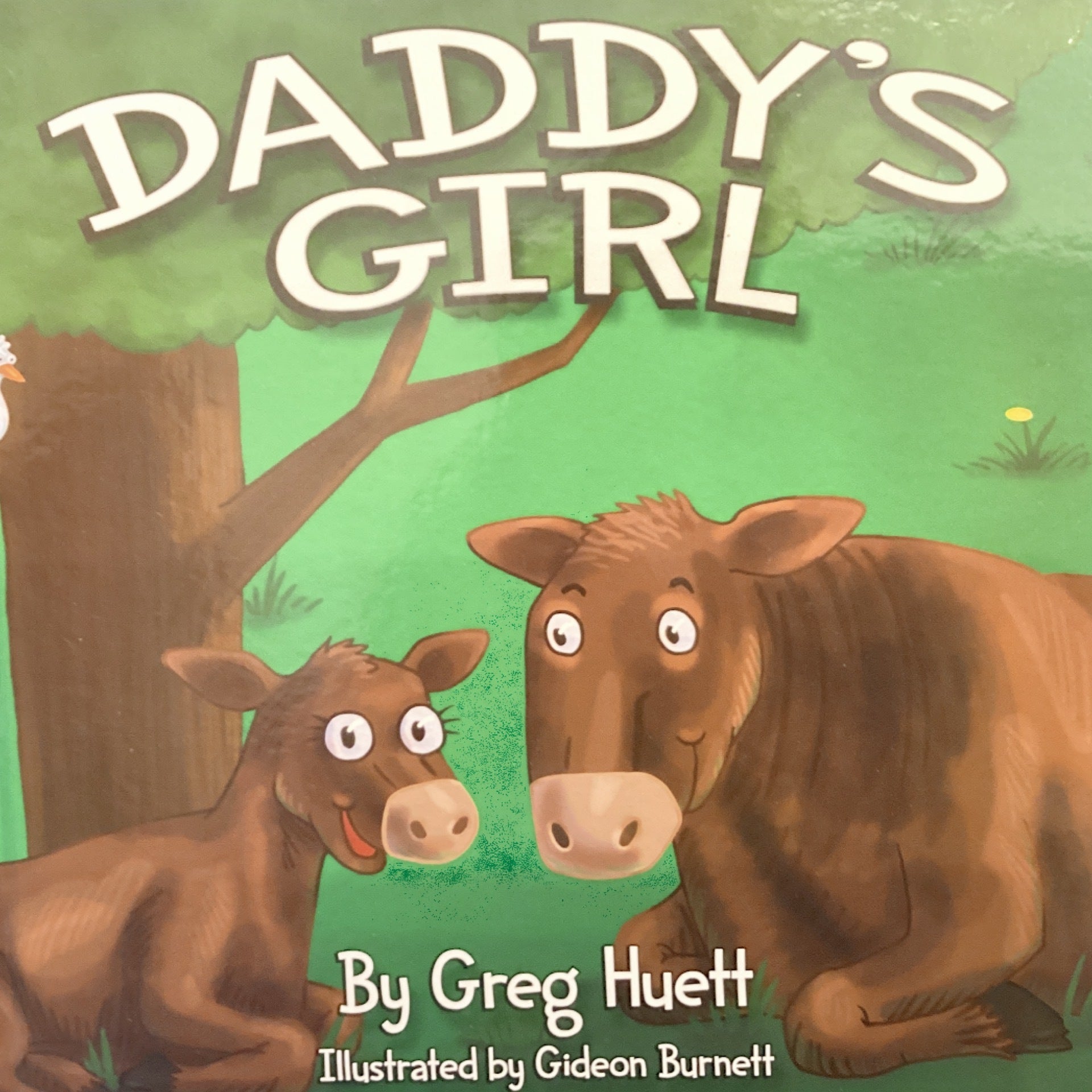Big Country Toys Daddy's Girl Childrens Story Book Angus Cow Christian ...